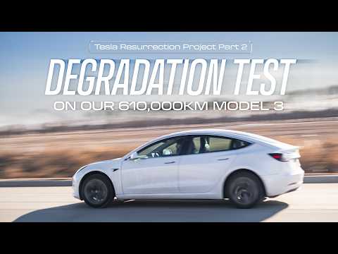 We Tested a 610,000km Tesla Battery...The Degradation Shocked Us | Tesla Resurrection Part 2