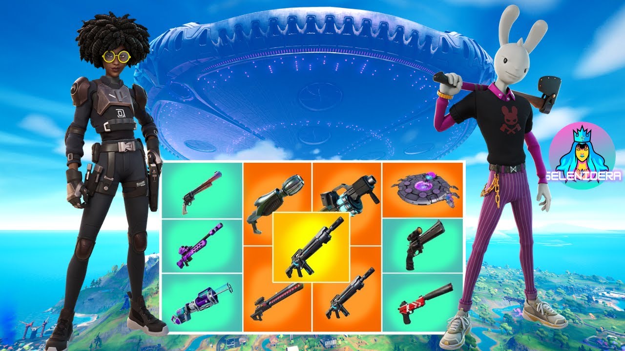 *ALL* Bosses and Mythic, Exotic, Alien Weapons in Fortnite Chapter 2 ...