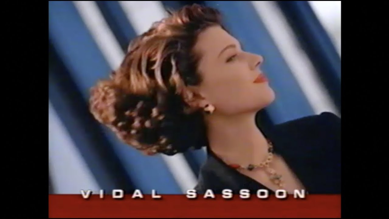Vidal Sassoon Commercial (1993) (VHS Rip) - YouTube