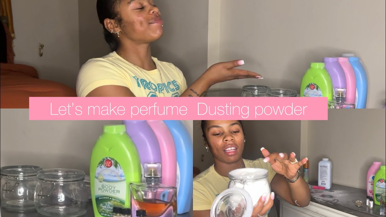 DIY Perfume Dusting Powder at Home | Easy Scented Body Powder - YouTube