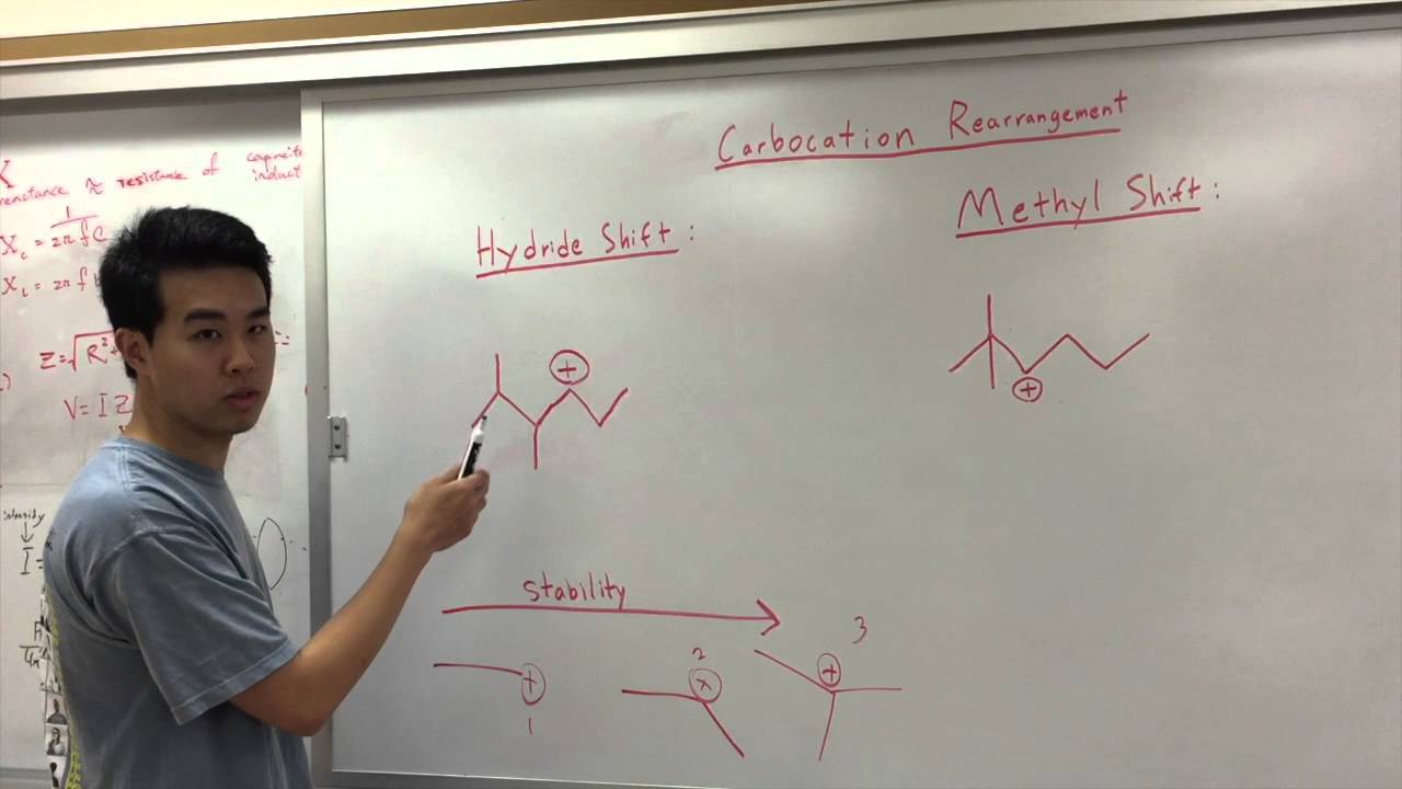 Methyl and Hydride Shifts - YouTube