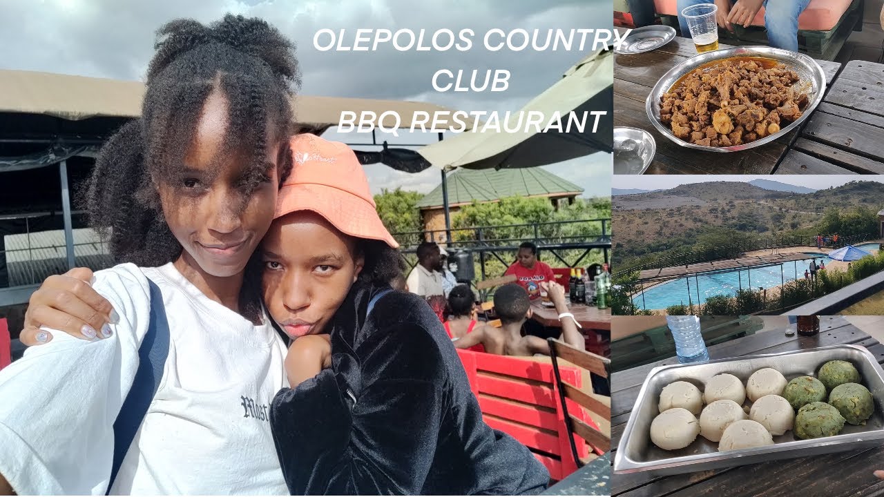 HAVING LUNCH AT OLEPOLOS COUNTRY CLUB AFTER A HIKE IN KAJIADO COUNTY ...