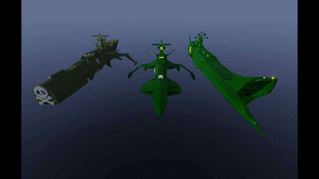 All Cosmo Navy the Movie ships in 14 minutes (bonus ship) - YouTube