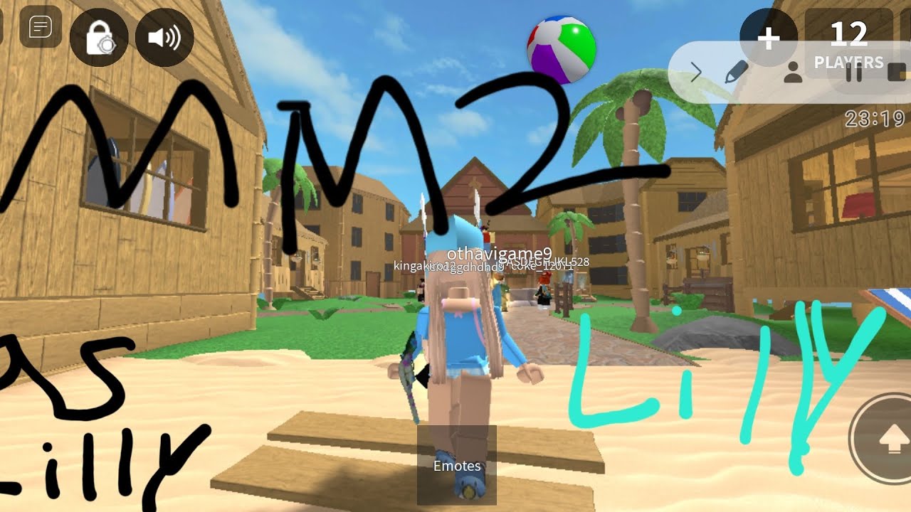 MM2 AS LILLY - YouTube