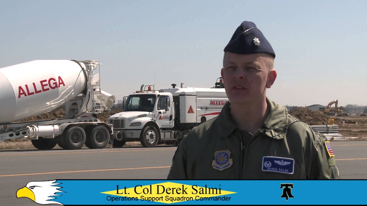 Dover AFB Runway Construction - YouTube