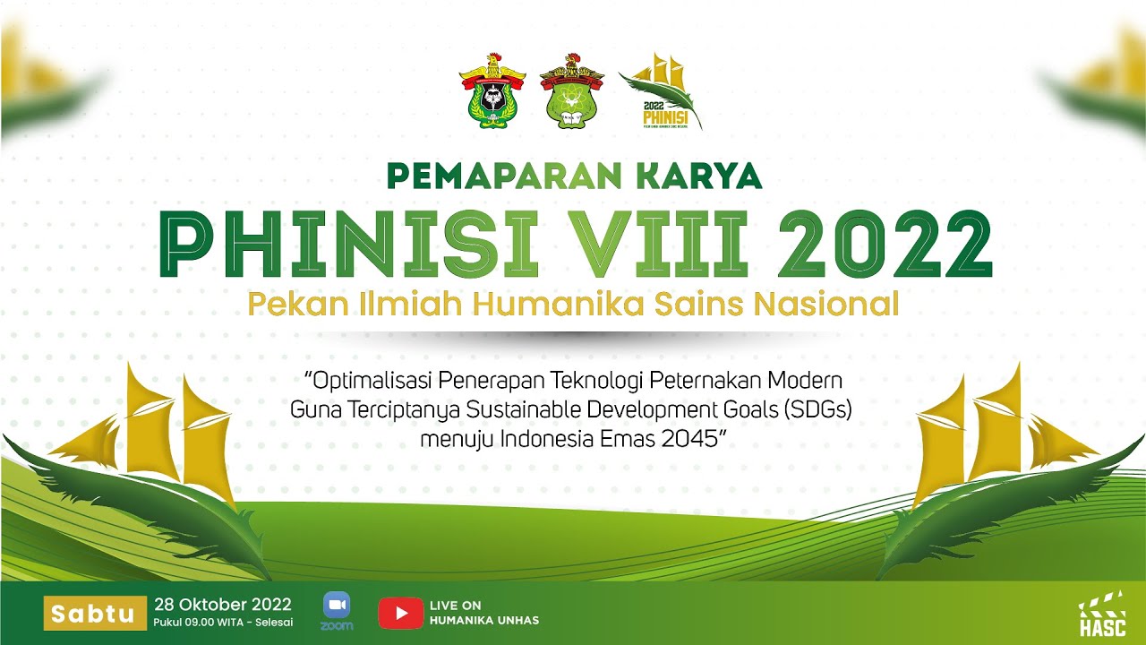 PHINISI VIII 2022 HUMANIKA UNHAS - YouTube