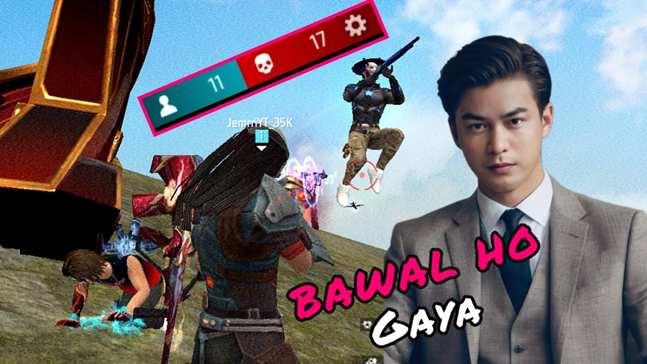 Alone survivor in Grandmaster lobby for Booyah || Lorem ff sniper god ...