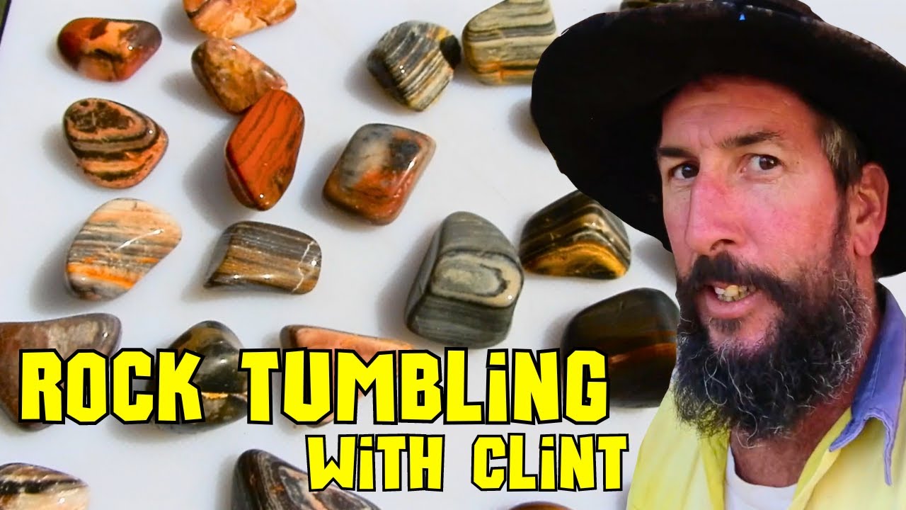 Tumbling Beautiful Rocks with Clint (Banded Chert, Banded Iron and ...
