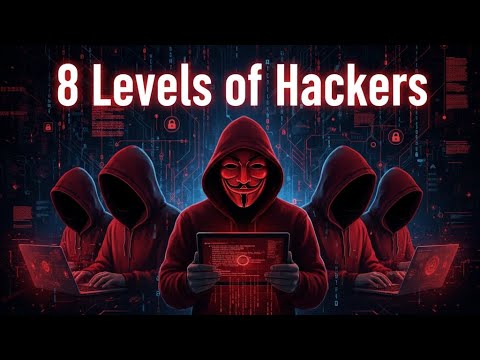 The 8 Levels of Hackers 🎭and groups who exemplify different stages of ...