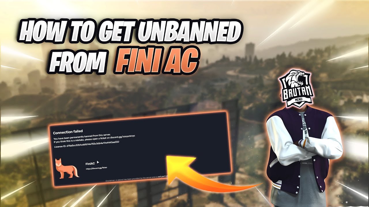 HOW TO REMOVE FINI AC BAN IN FIVEM | GLOBAL BAN | ALL SERVERS - YouTube
