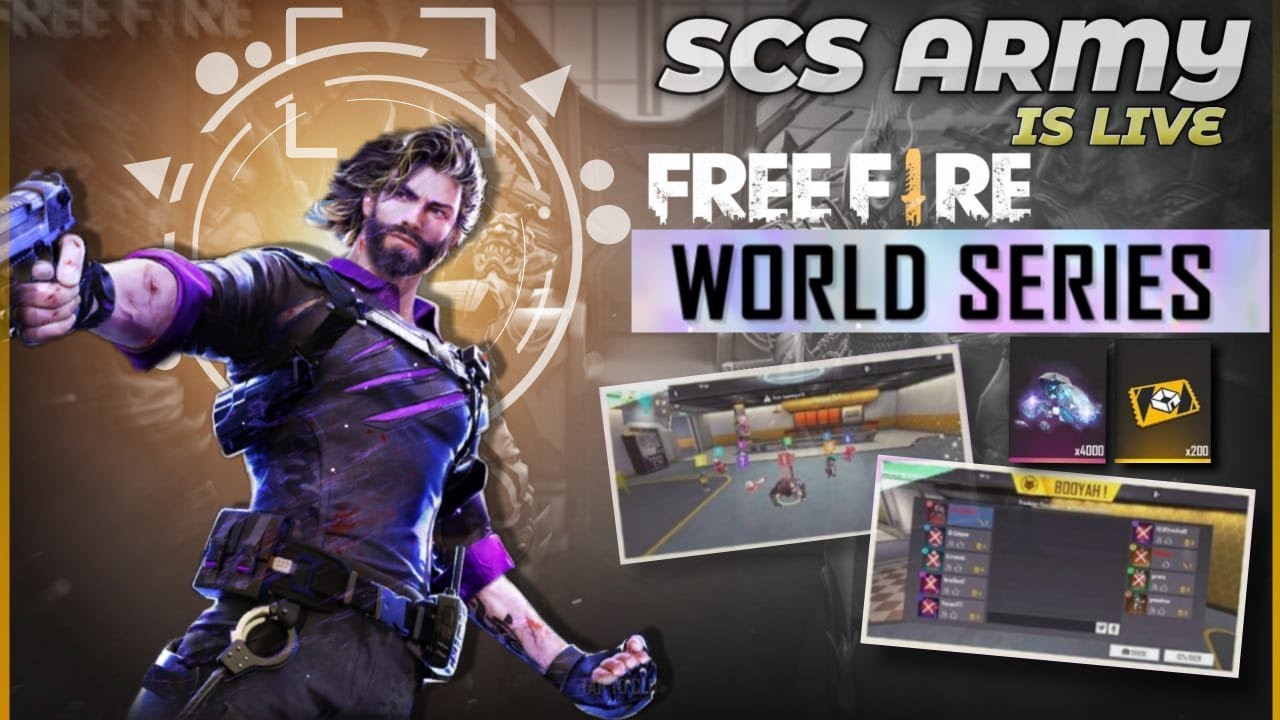 Free Fire Live with SCS ARMY - YouTube