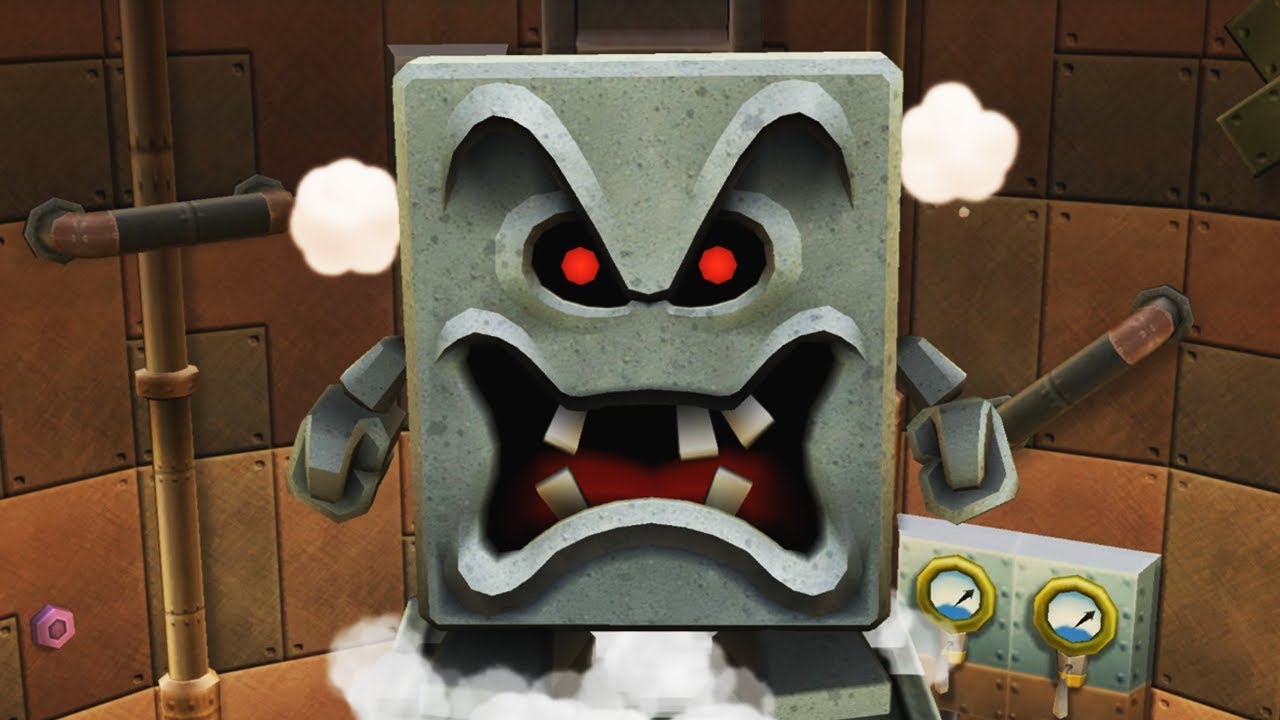 Mario Party 9 Boss Battles - Whomp Stomp - YouTube