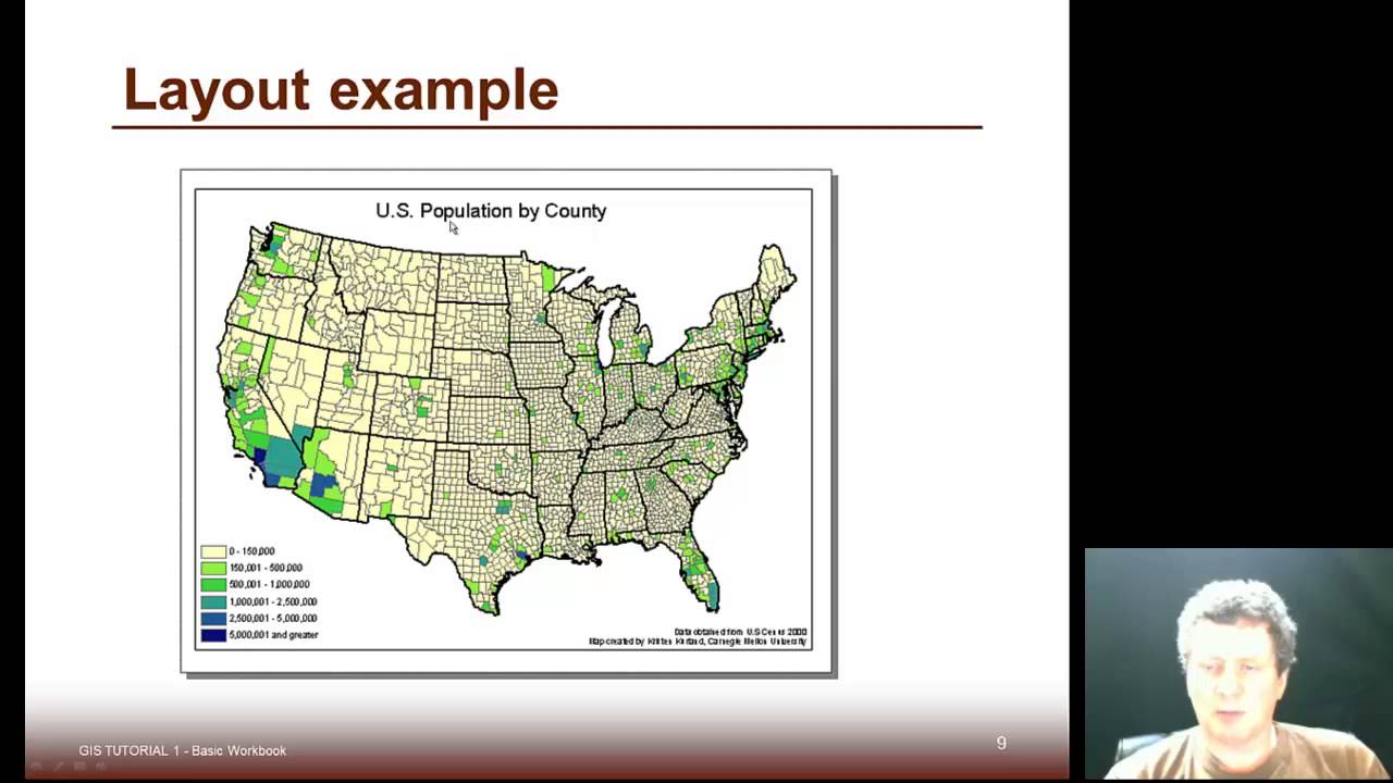 Gis Map Outputs Youtube