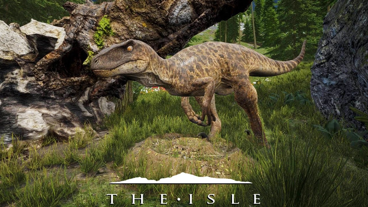 KEHIDUPAN RAPTOR YANG KEJAM DI PULAU DINOSAURUS! The Isle - YouTube