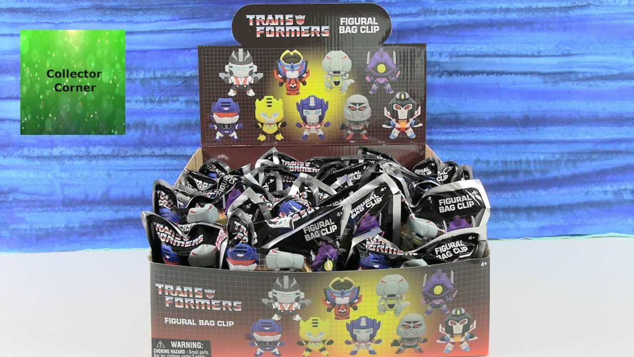Transformers Figural Bag Clip Blind Bag Opening Review ...