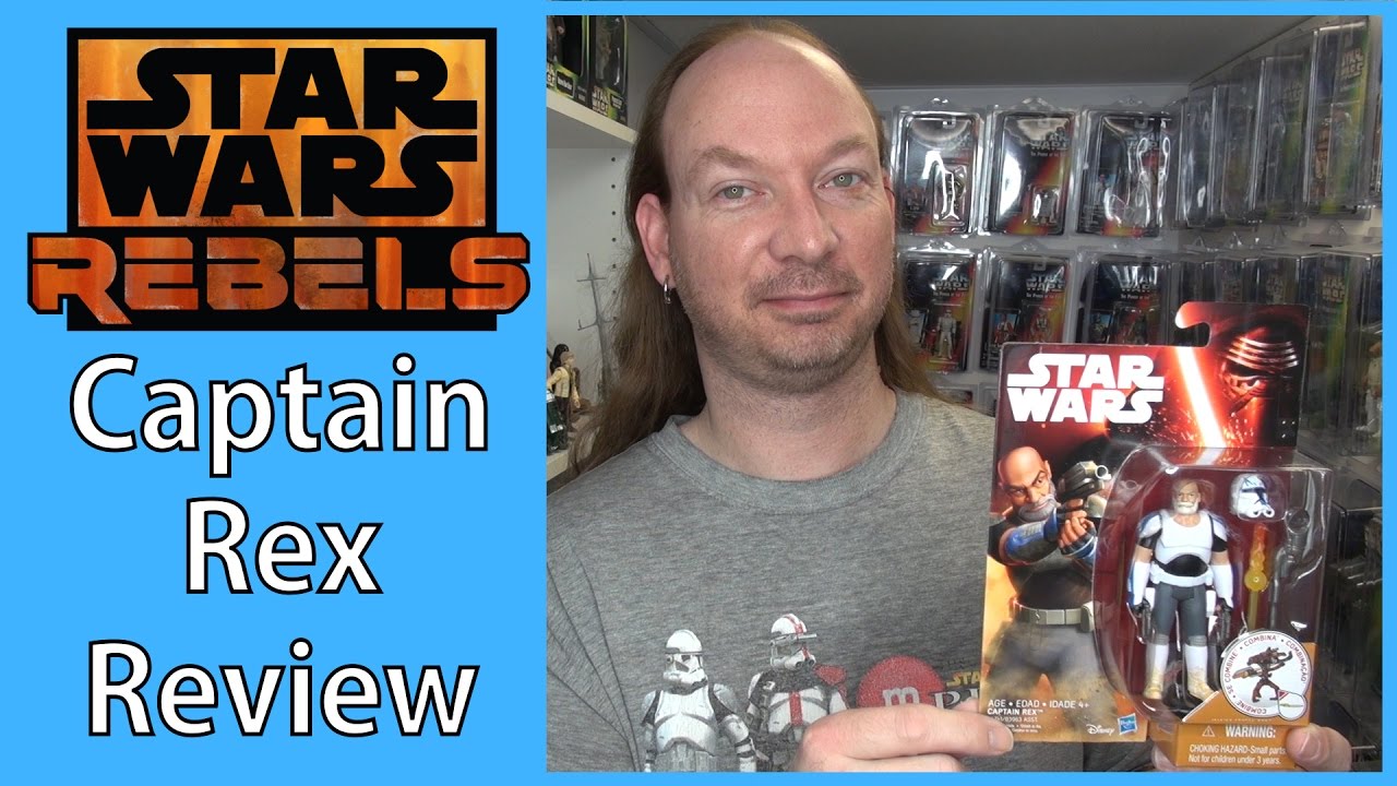 Star Wars Rebels Captain Rex 3.75in Review - YouTube