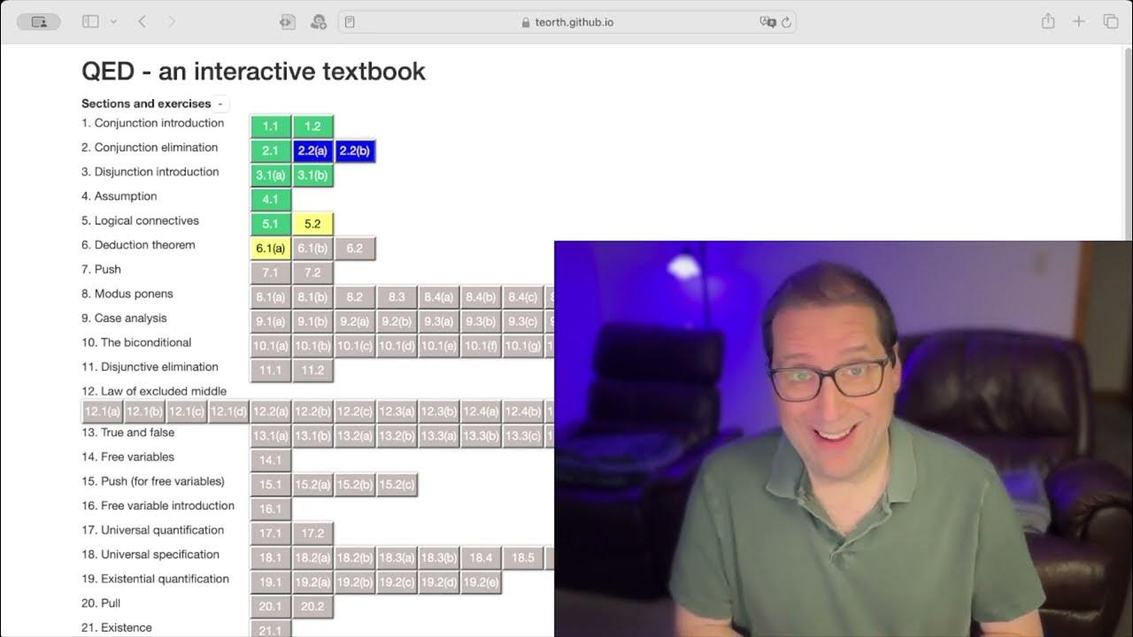 QED - A Propositional Logic Game - YouTube