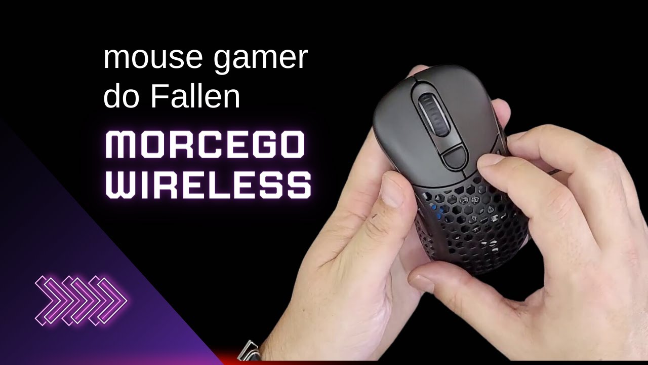 Unboxing do Mouse Morcego Wireless do Fallen - YouTube