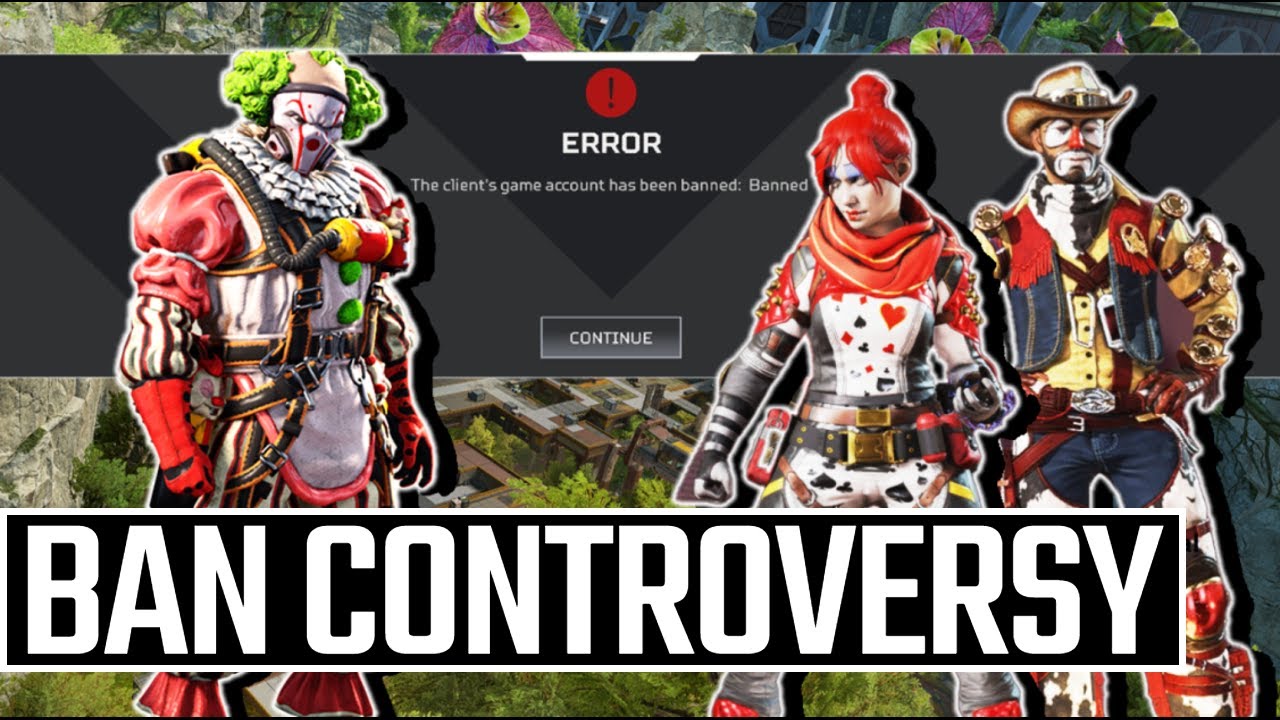 Apex Legends False Banning Accounts In New Controversy - YouTube