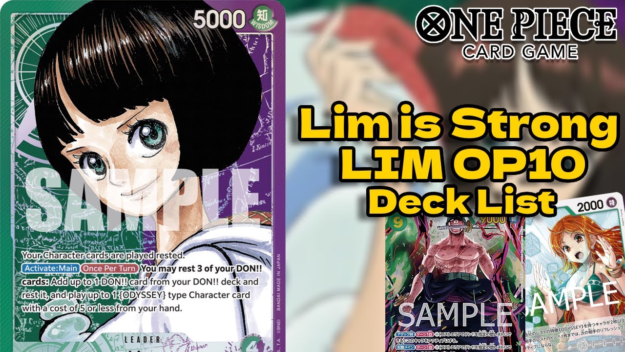 Lim è sottovalutata e forte! - Lim OP10 Deck List - OP10 Meta Deck ...