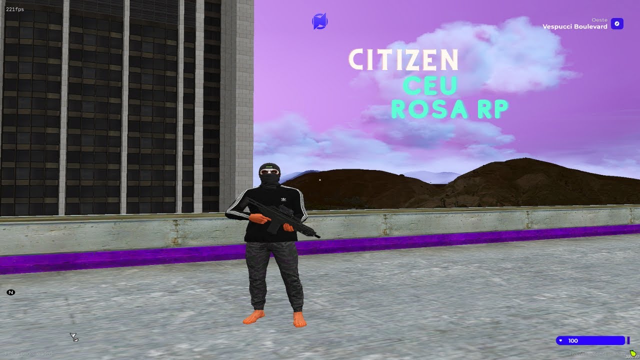 citizen ceu rosa para fivem rp e pvp - YouTube