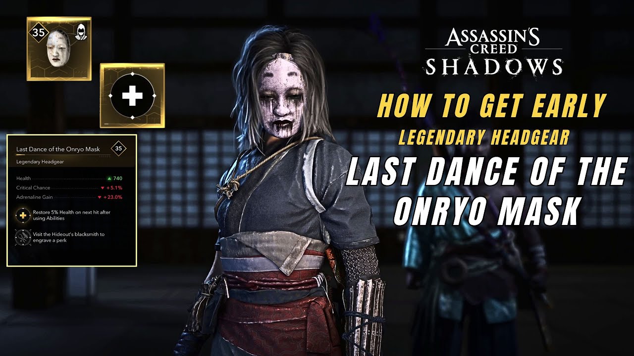 Get This Legendary Mask EARLY! Last Dance of the Onryo Mask Legendary ...
