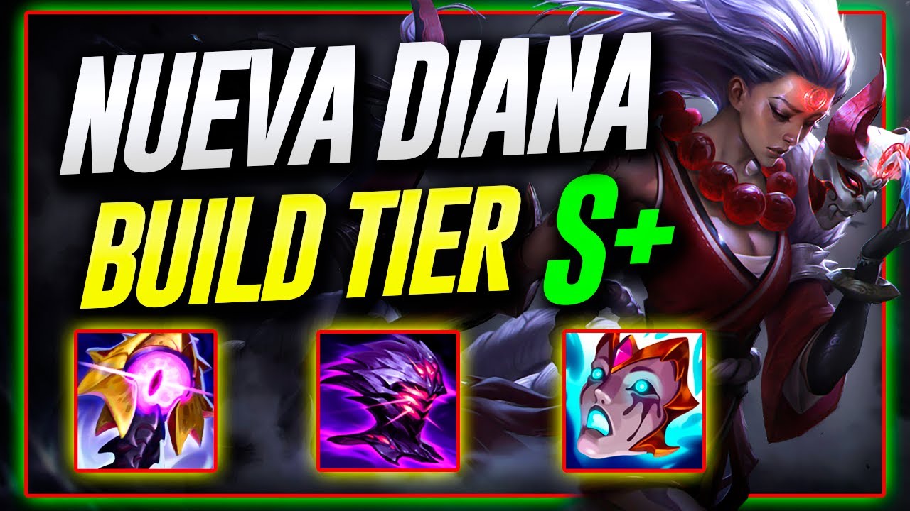 😱 DIANA la MEJOR JUNGLA del META con su NUEVA BUILD BRUISER | COMO ...