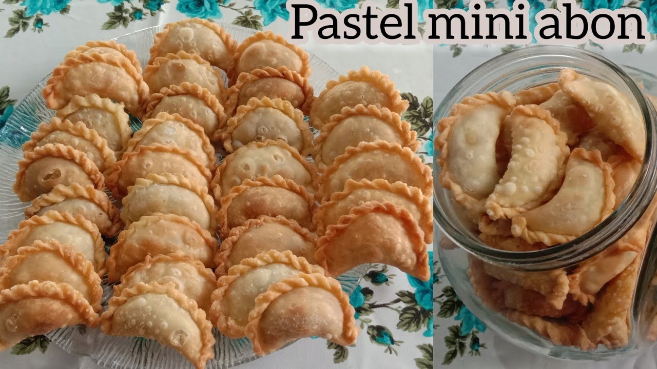 resep membuat pastel kering isi abon yang super mudah - YouTube