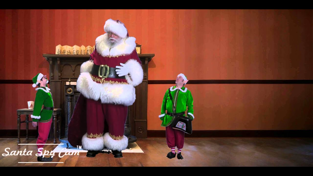 Santa Spy Cam :: Secure Entrance (New! For 2015) - YouTube