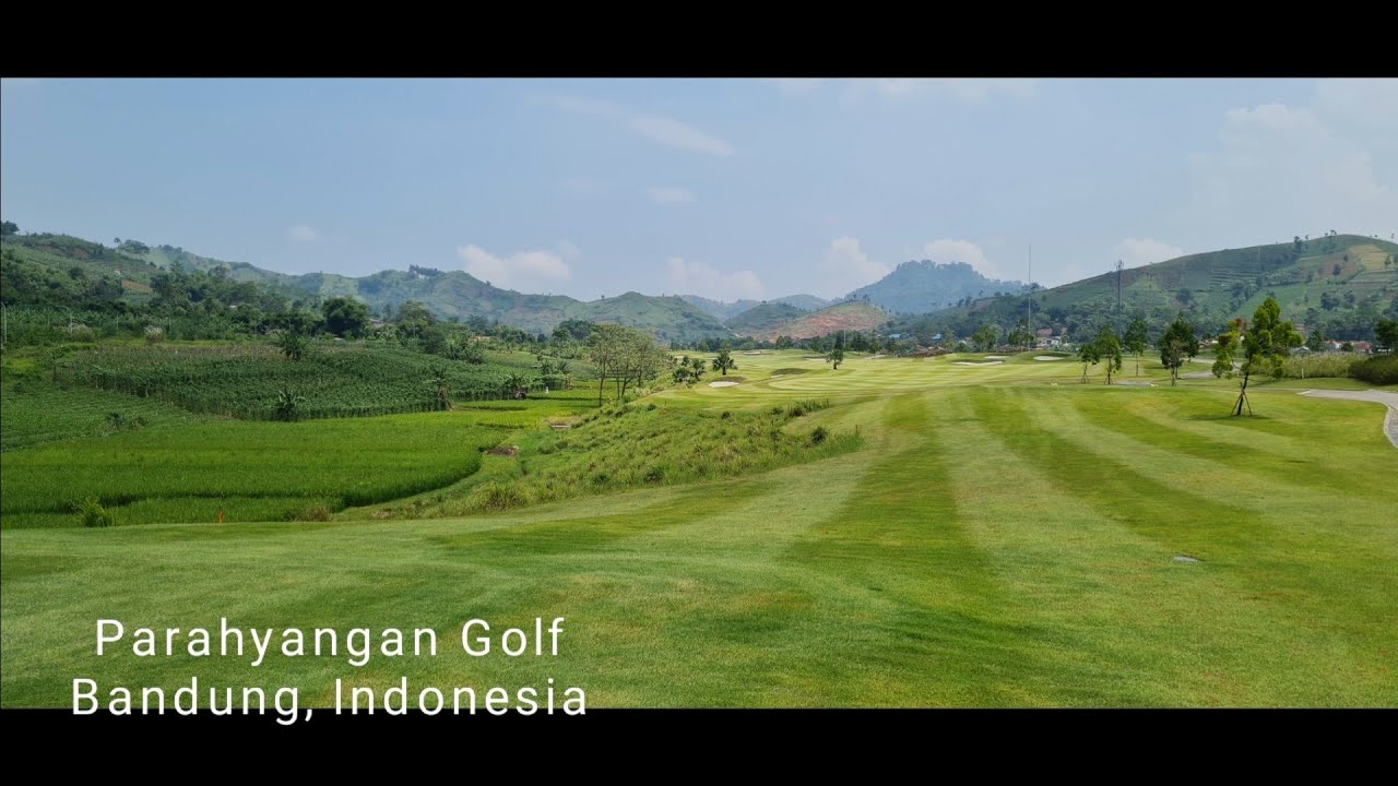 First time at Parahyangan Golf, Bandung. Possibly the best links course ...