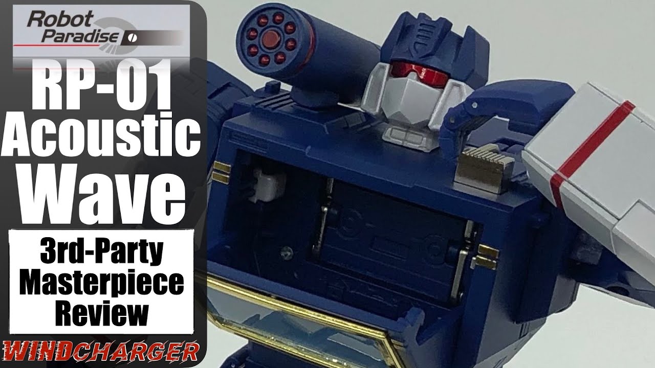 Transformers Masterpiece Review: Robot Paradise RP-01 Acoustic Wave ...