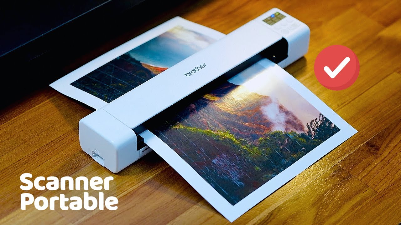 Alat Scanner Yang Bisa Dibawa-bawa Kemana-mana‼️ Brother DS-940DW - YouTube