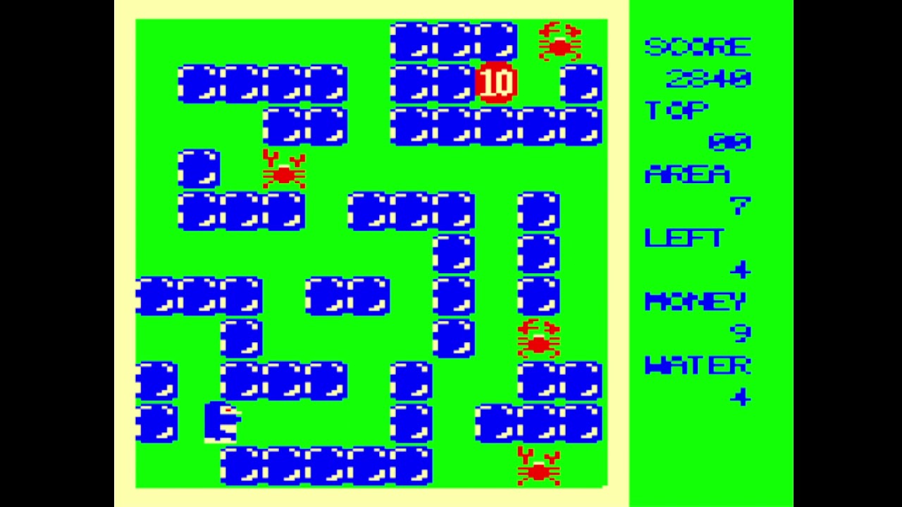 Pengo (Samsung Spc-1000, 19xx, Samsung-Soft) - YouTube