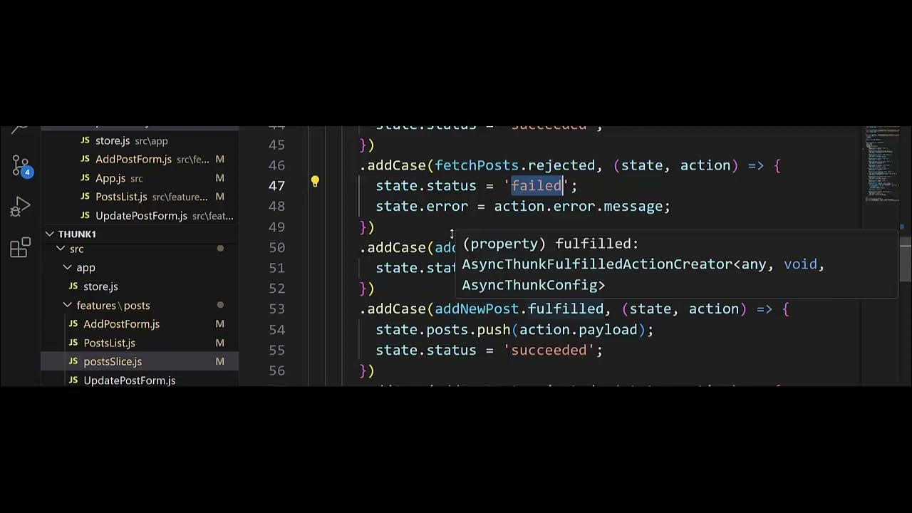pending fulfilled rejected loading succeeded failed - YouTube