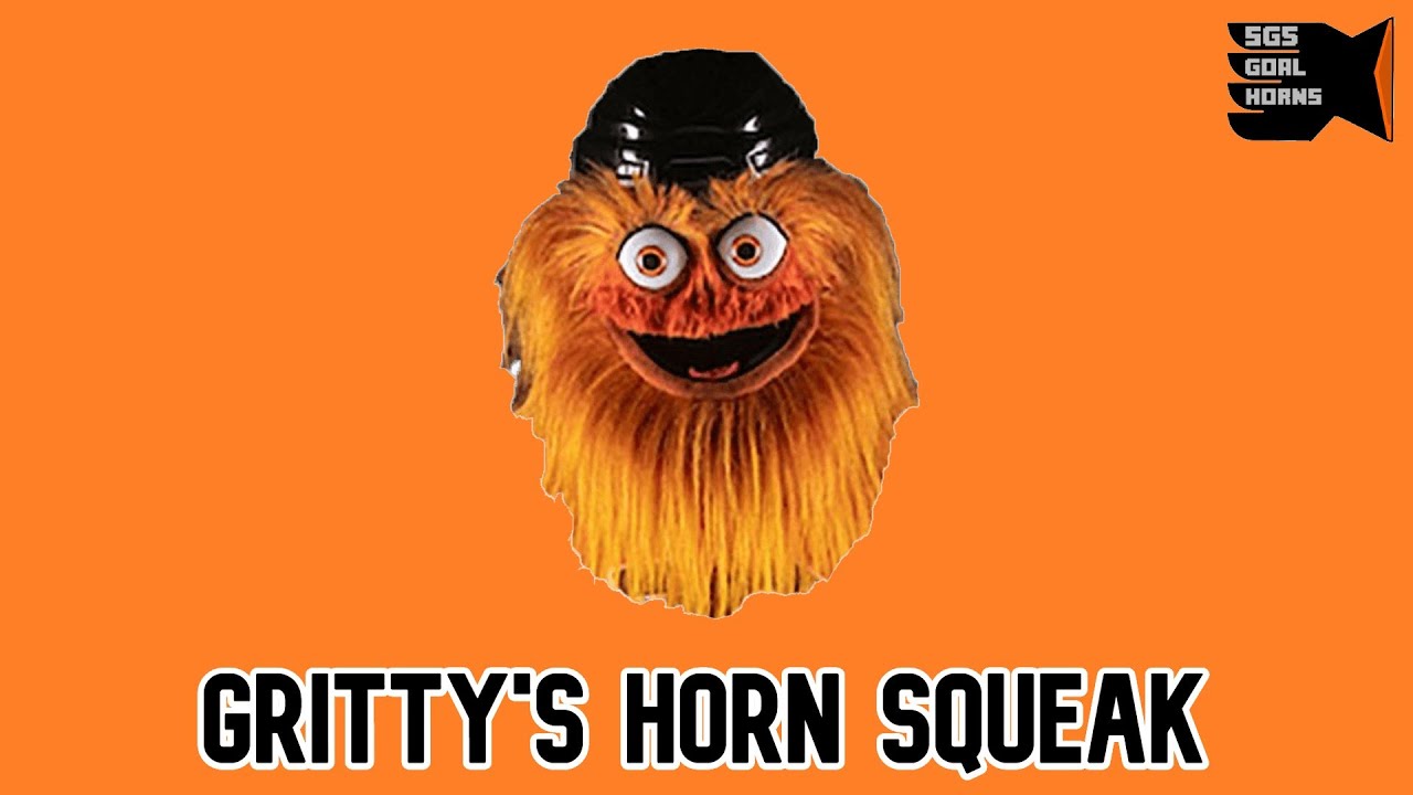 Gritty's Goal Horn Squeak - YouTube