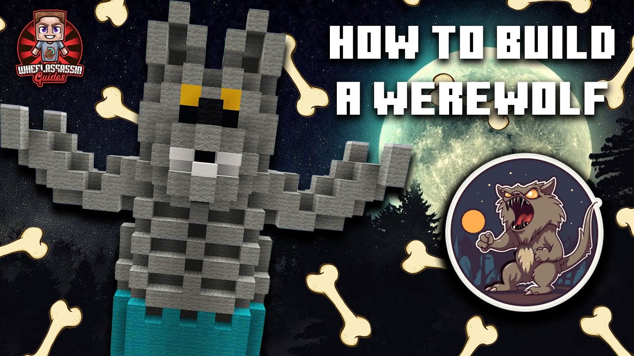 How to build a Werewolf Statue in Minecraft!! - YouTube