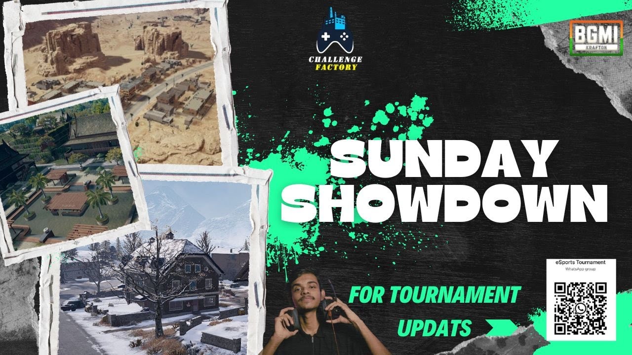 LIVE STREAM | SUNDAY SHOWDOWN TOURNAMENT || MAP- ERANGLE || 24 NOV | AT ...