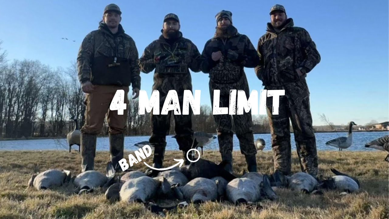 BANDED Goose Hunt! 4 MAN LIMIT!! - YouTube