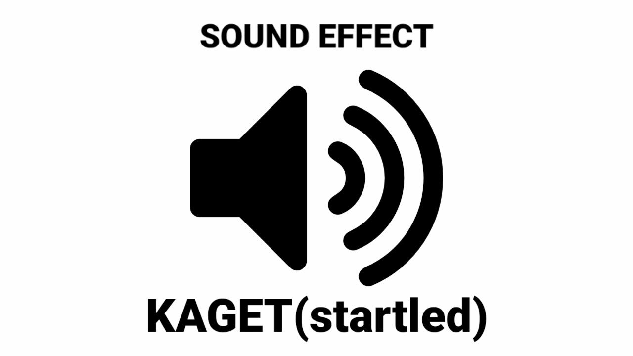 kaget(startled) "sound effect" - YouTube