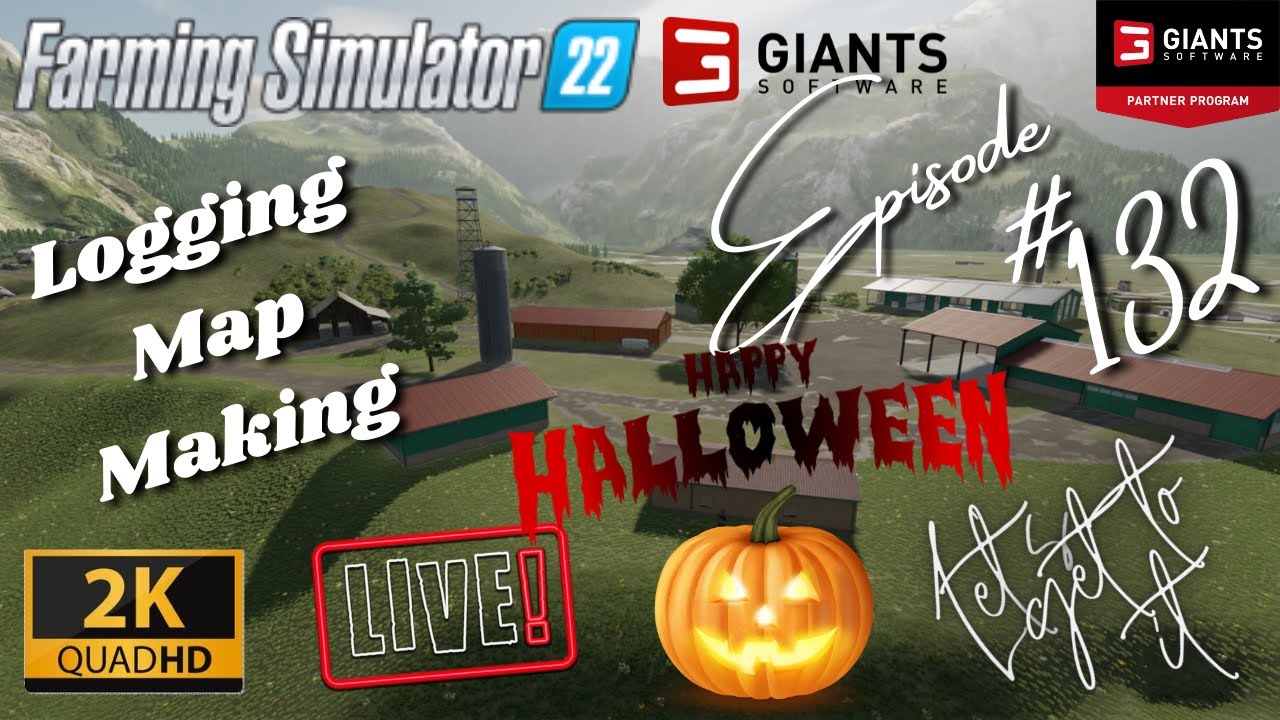 Farming simulator 22 Forestry AKA Logging map making, roads forest ...