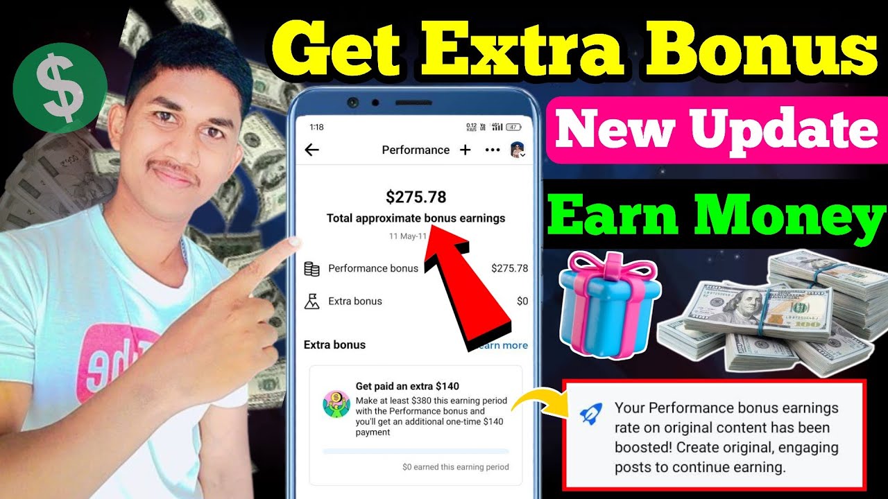 Facebook Monetization Biggest Update 💰🤑 | Facebook Performance Bonus ...