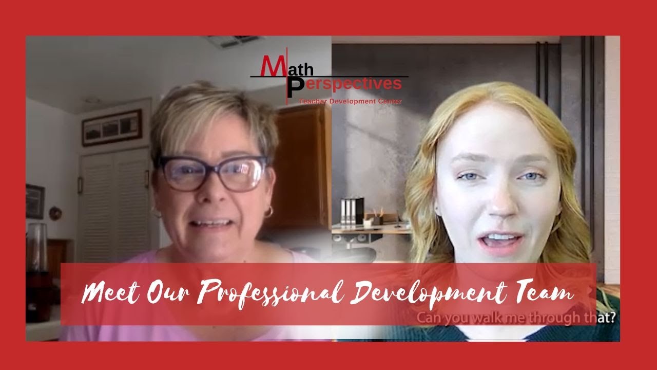 Meet Our Professional Development Team: Karen Croteau | Math Perspectives - YouTube