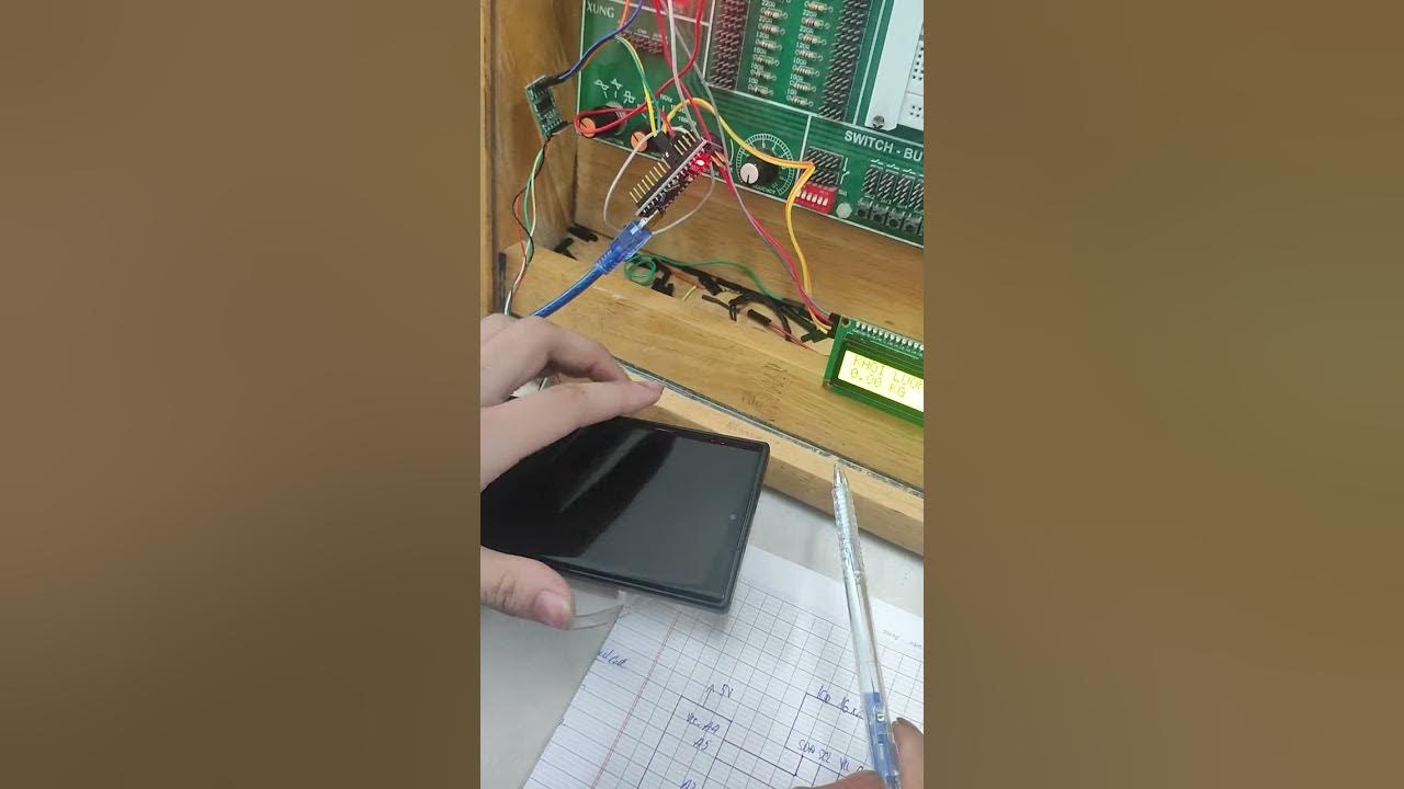 Arduino/Bài đo khối lượng "Loadcell" HX711 - YouTube