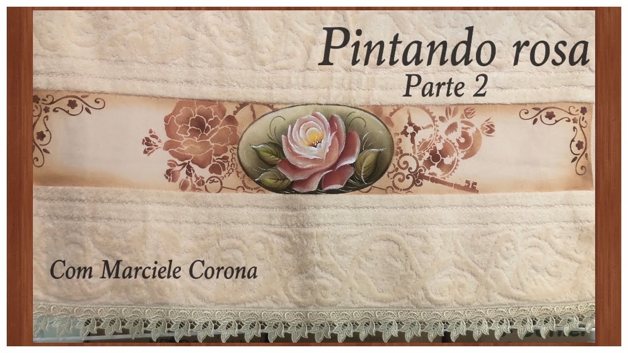 Pintando rosa - passo a passo completo. - YouTube