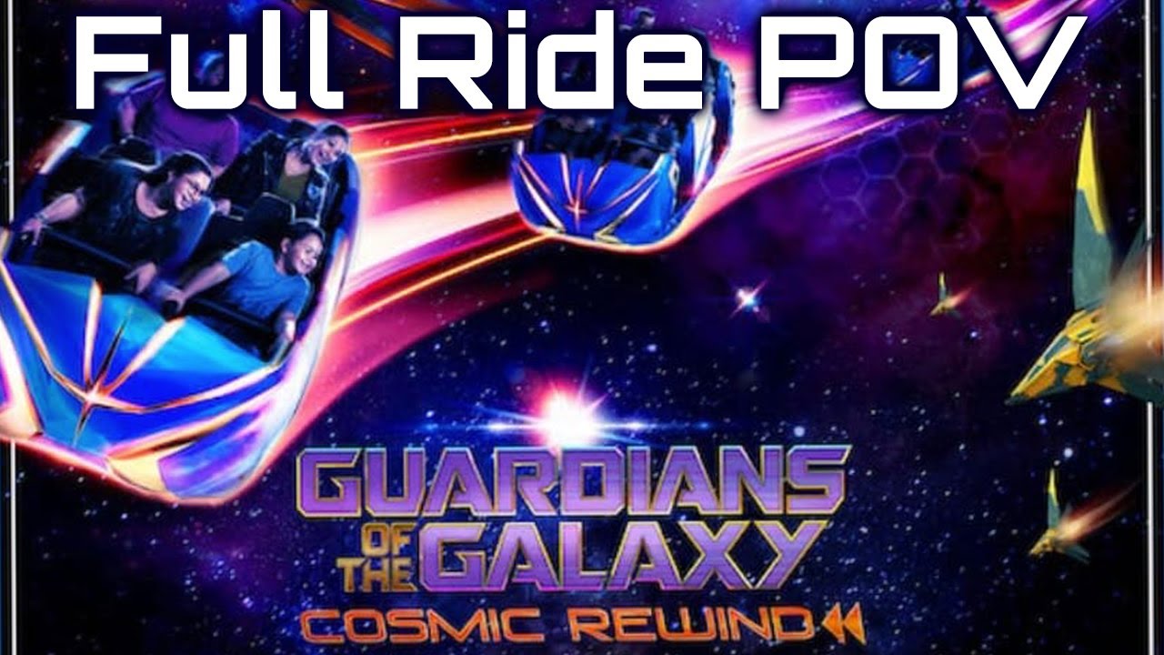 Disney World Rides | Guardians of the Galaxy Cosmic Rewind Ride POV ...