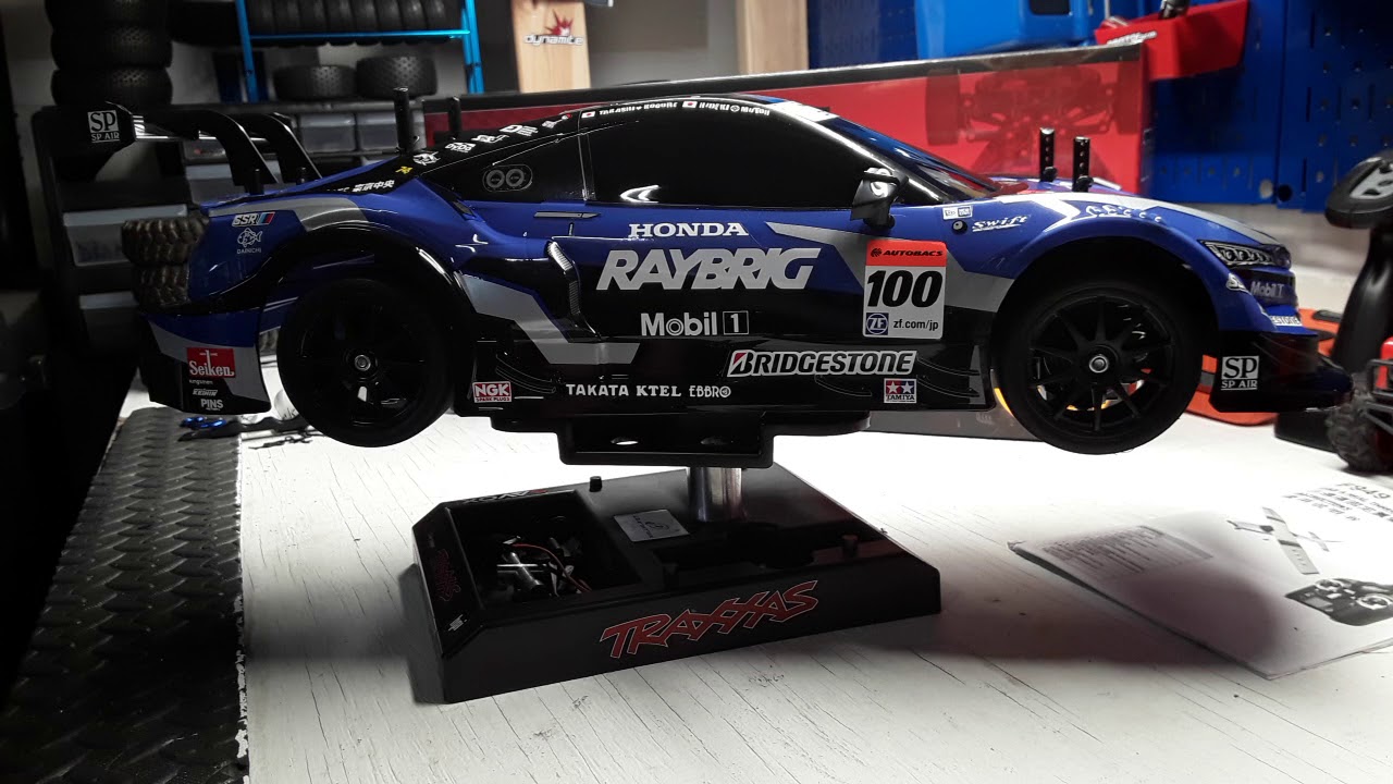 Tamiya Honda nsx tt02 chassis touring car! - YouTube