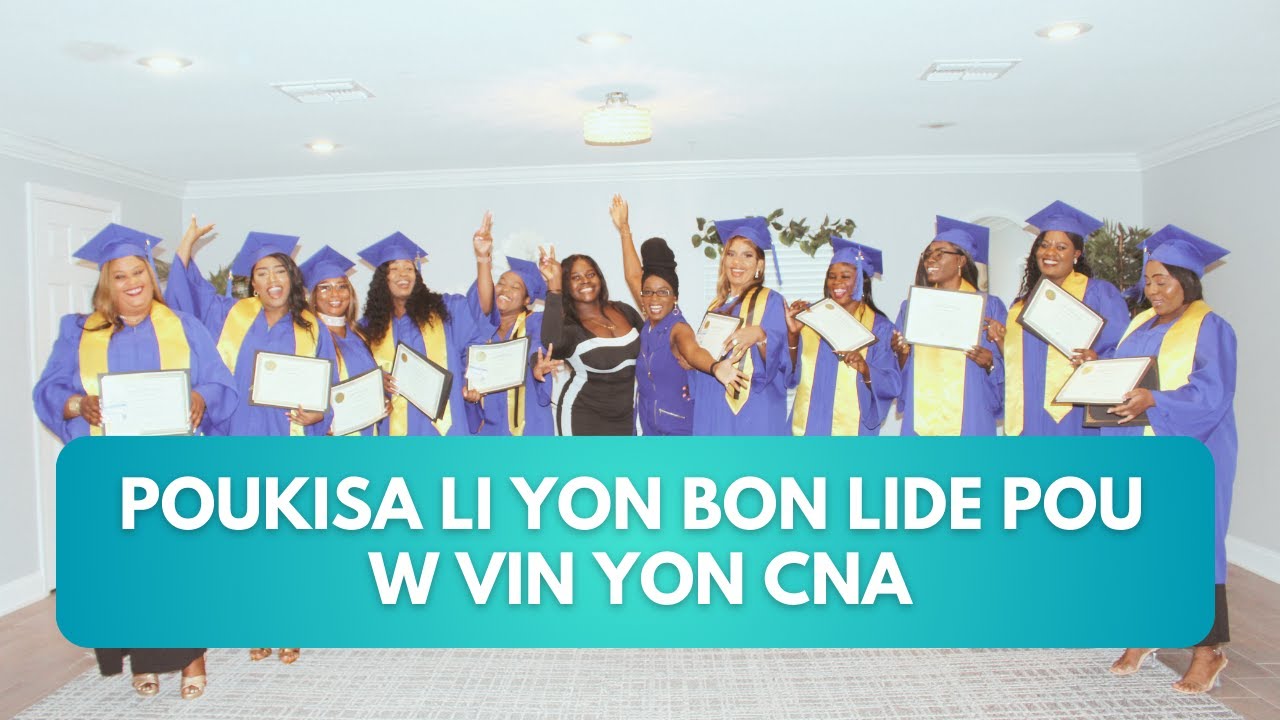 Poukisa li yon bon lide pou w vin yon CNA - YouTube