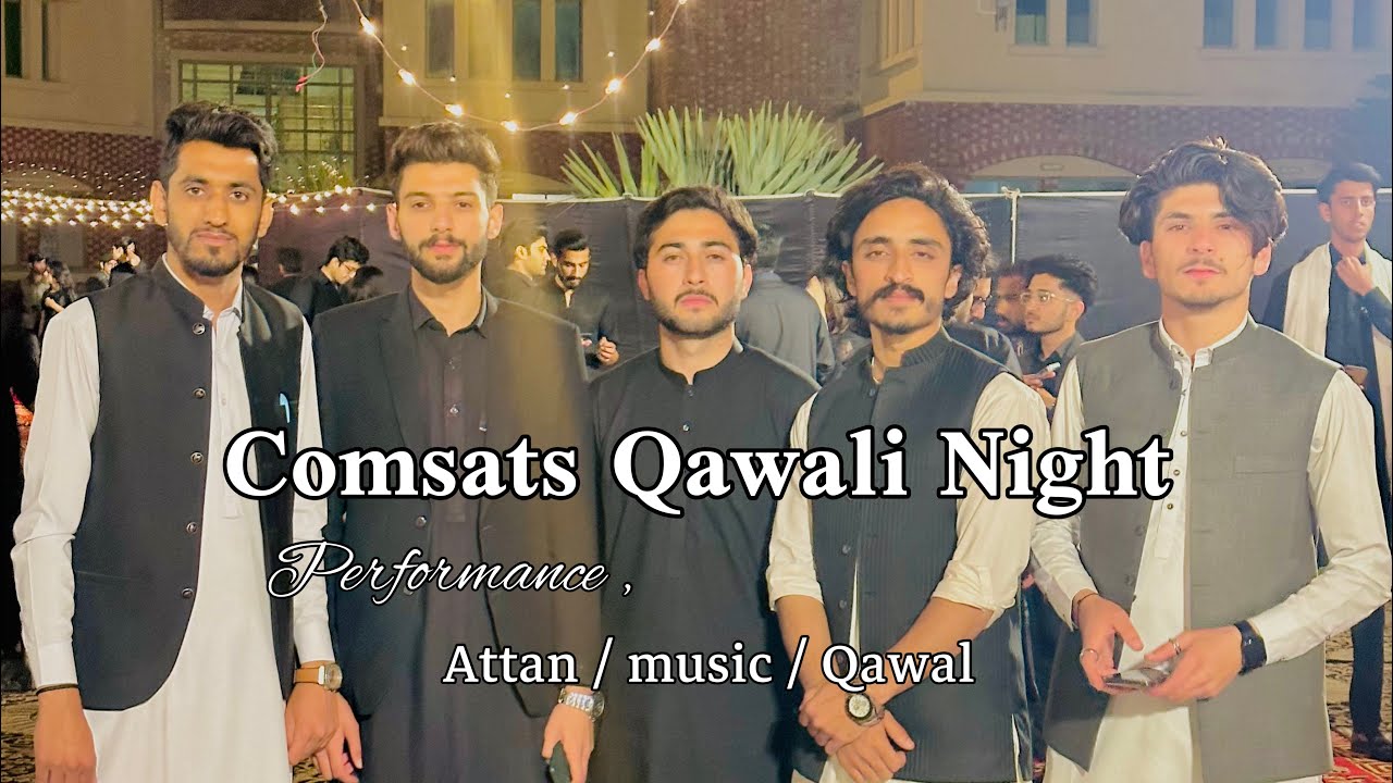 Atash e ishq / Comsats University Islamabad Qawali Night / Adnan khan ...