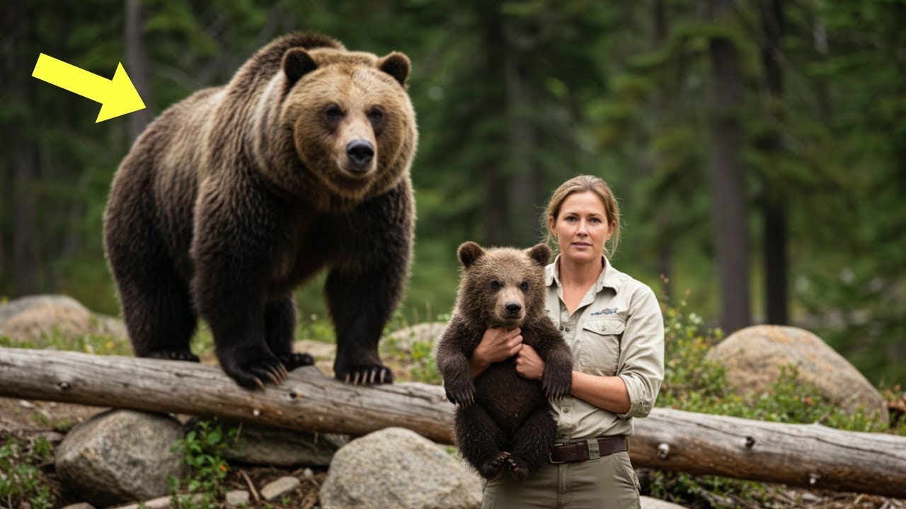 Woman Rescues Grizzly Bear Cub, and the Mother Has a Shocking Reaction ...