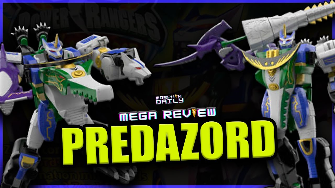 Méga Review - DX PredaZord [Power Rangers Force Animale] - YouTube